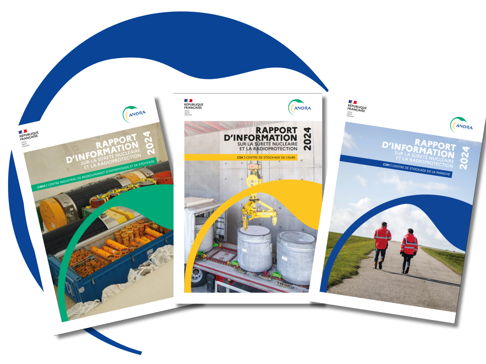 Les Rapports d'information des sites de l'Andra sont disponibles